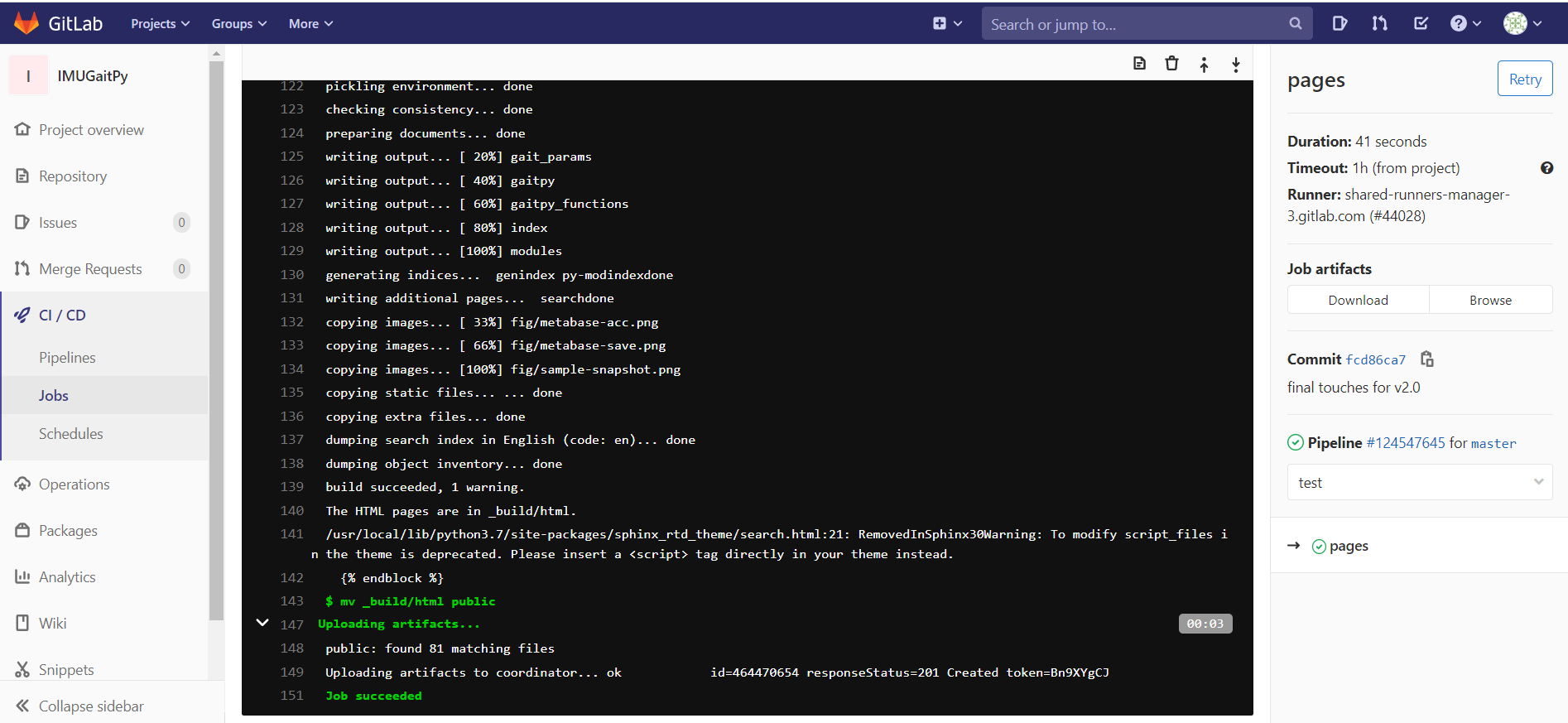 Generating Gitlab Pages Using Sphinx | Luke Sy, PhD Candidate Generating Gitlab Pages Using Sphinx | Luke Sy, PhD Candidate